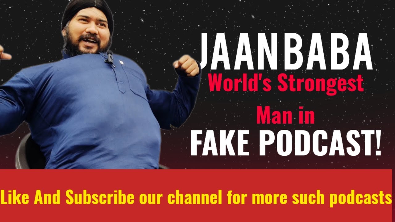 Khan Baba Parody | 💪 Hilarious Fake Strength Exposed in Podcast 😂 ...