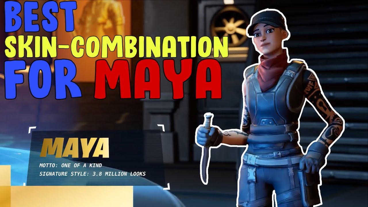 Top 10 BEST Maya Skin Combos YOU NEED TO TRY! Best Fortnite Skin Styles ...