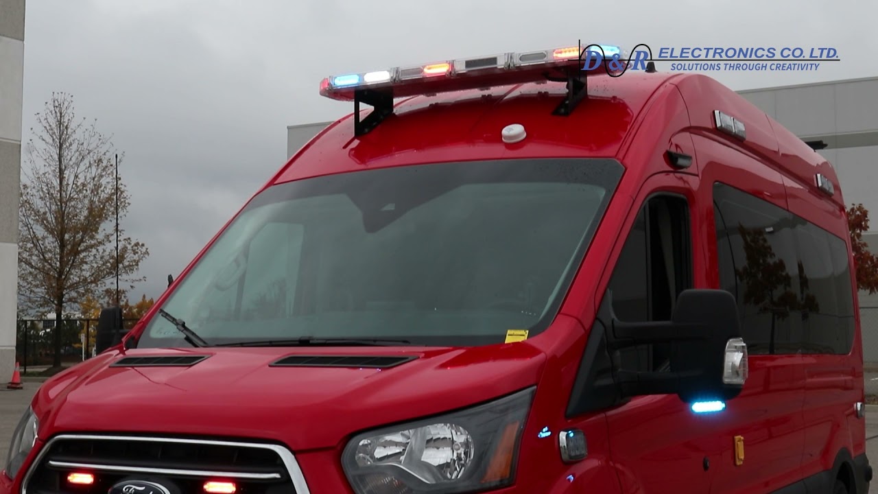 Mobile Fire Command Centre - 2021 Ford Transit 350 Tall Roof - YouTube