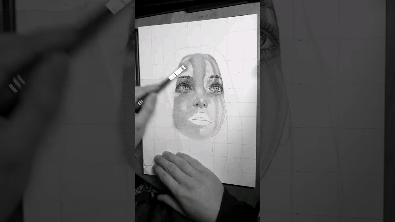 Art Drawing process - realistic portrait drawing #art #drawing #artwork ...