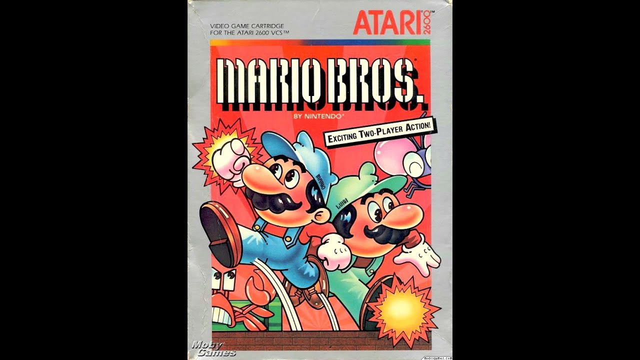 Mario Bros (Atari 2600 version) - YouTube