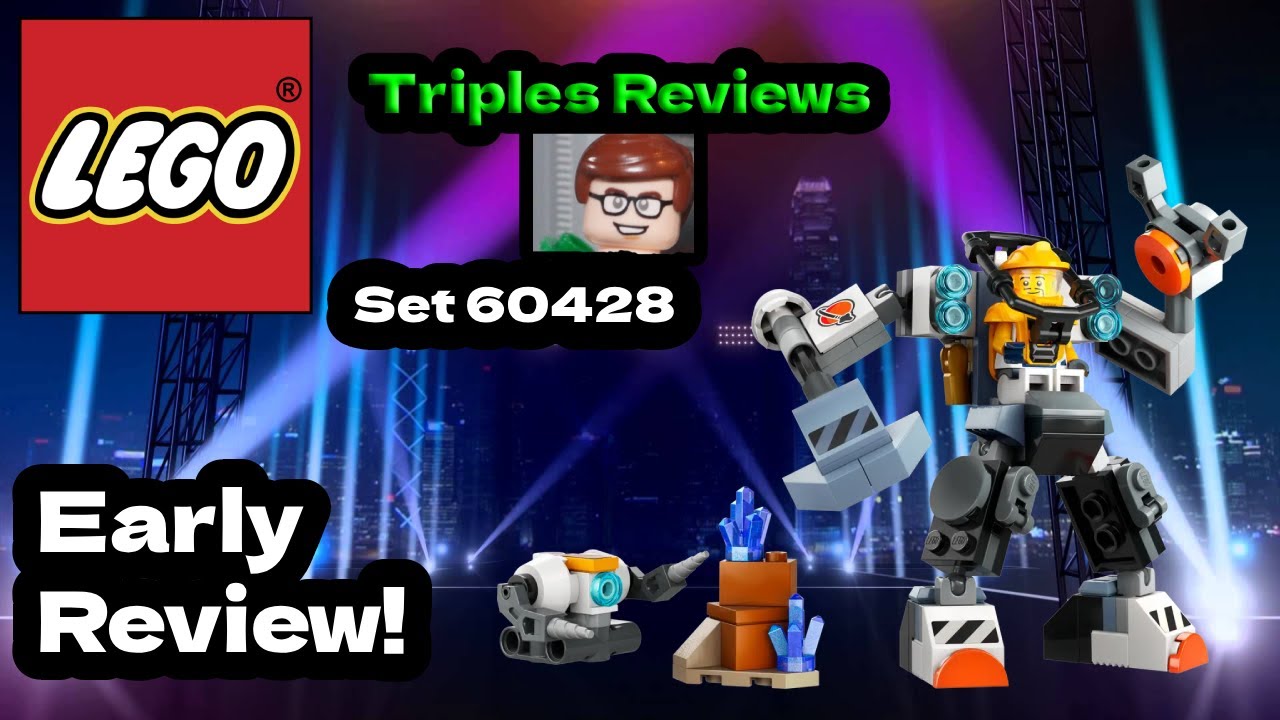 Lego City Set 60428 Space Mech Early Review! - YouTube