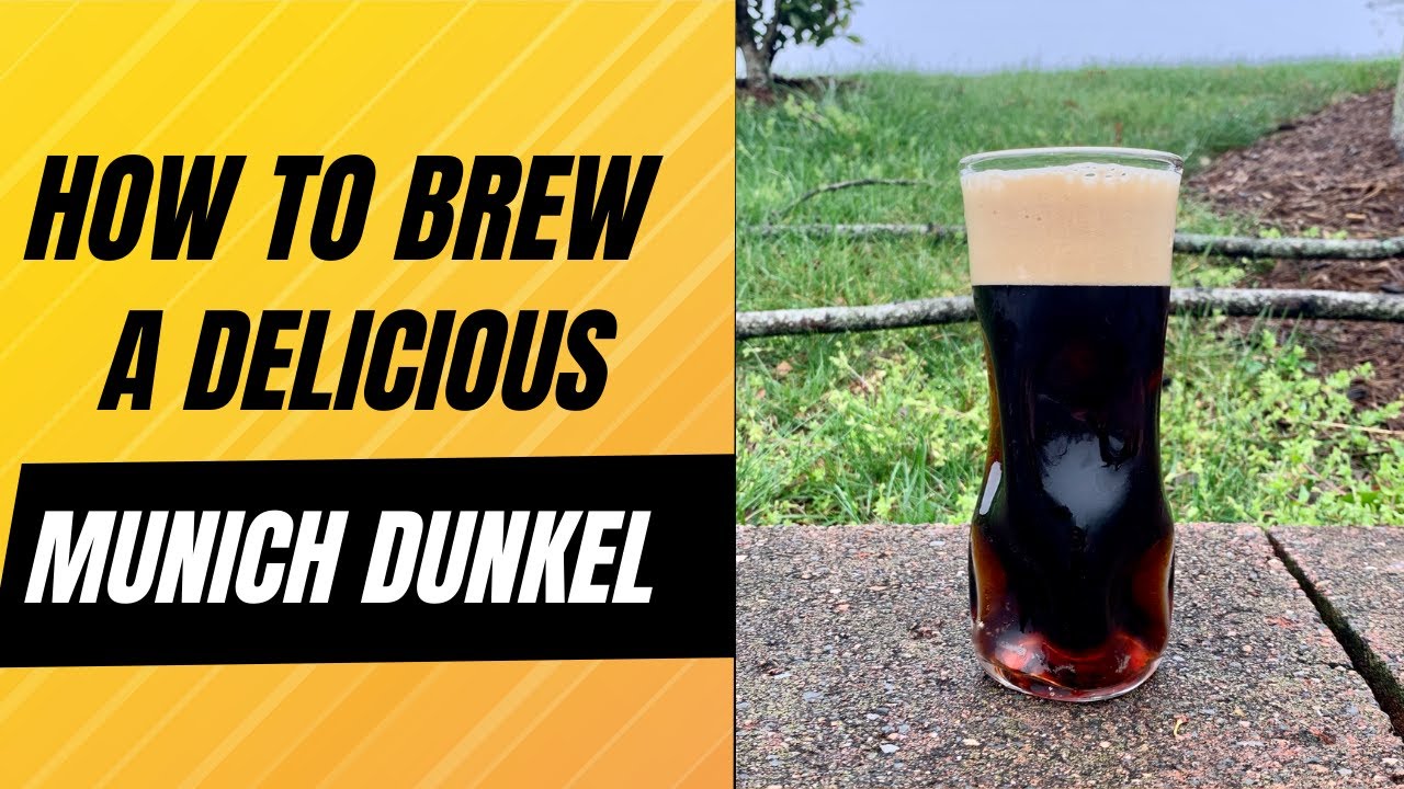 How To Brew a Delicious Munich Dunkel - YouTube