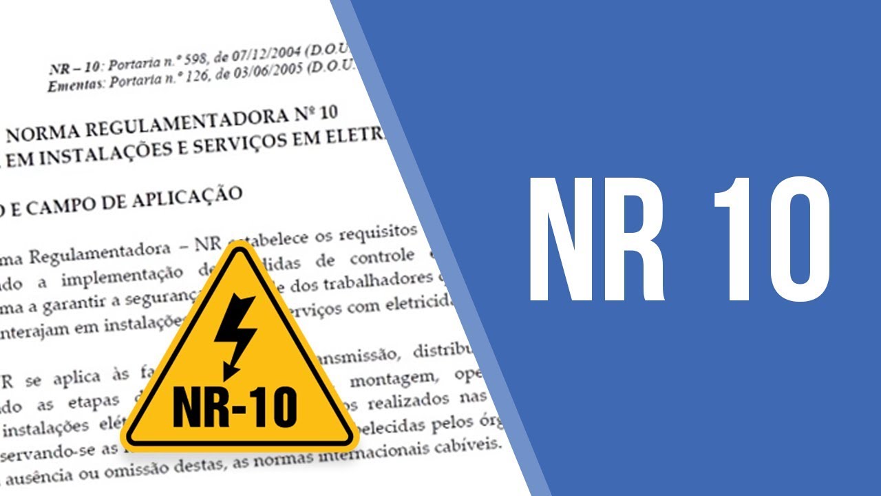 O que é a NR 10? - YouTube