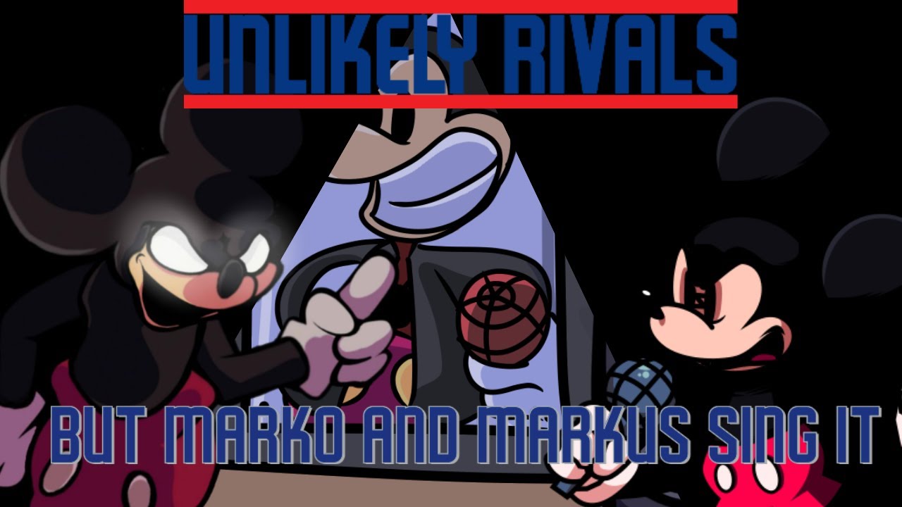 FNF Vs Mouse Unlikely Rivals But Marko And Markus Sings It (Vloo Guy ...