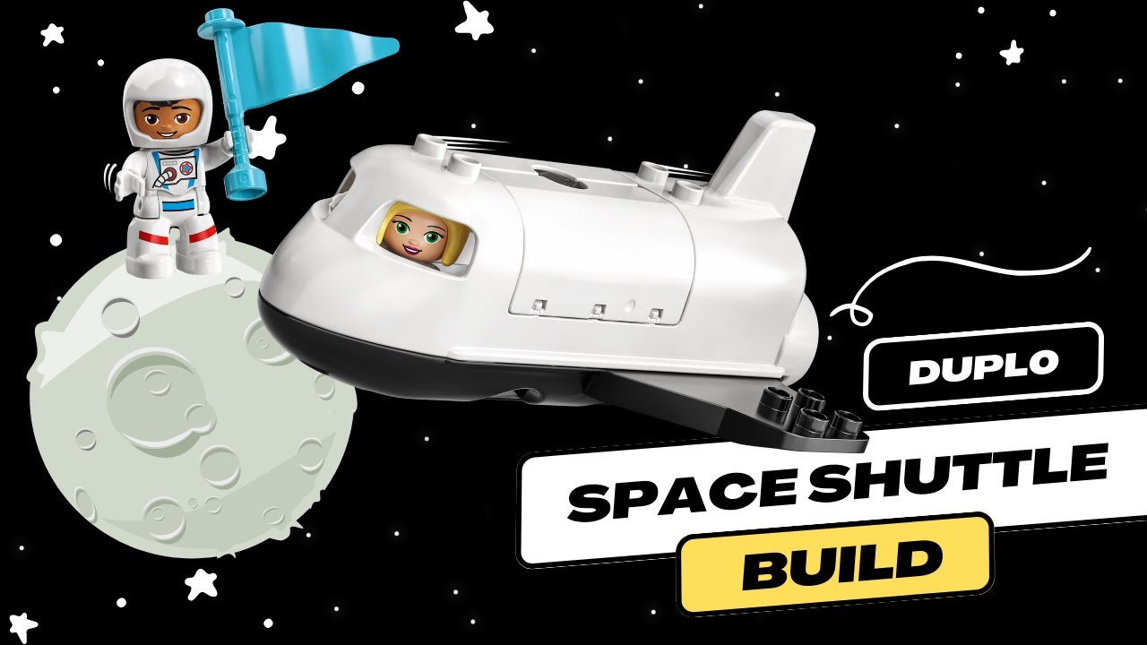 Building Duplo Space Shuttle Mission With My Little Boy - Turn ...