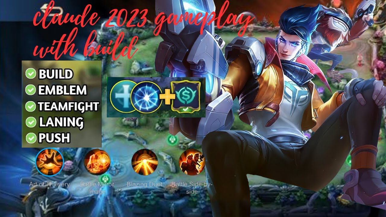 CLAUDE BEST BUILD 2023 | TOP CLAUDE GAMEPLAY | MOBILE LEGENDS | 🇳🇵 ...