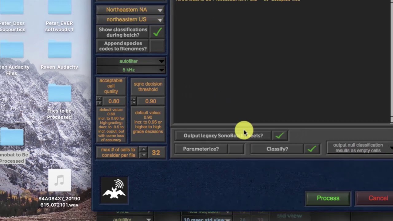 SonoBat Software Operation Example by Aiden Cherniske - YouTube