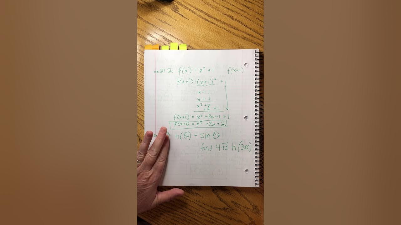 Saxon Advanced Mathematics | Lesson 21 - YouTube