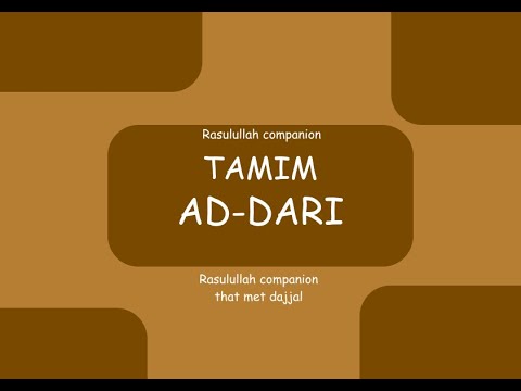Tamim Ad-Dari | Rasulullah Companion - YouTube