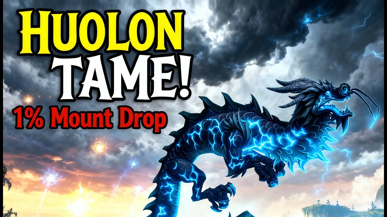 How to Tame Huolon in WoW | Beast Mastery Rare Cloud Serpent Pet Guide ...