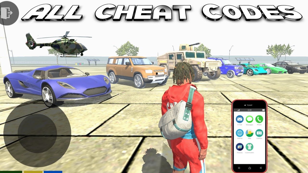 Indian Cars Driving Simulator 3D New Update All Cheat Codes 2023 ...