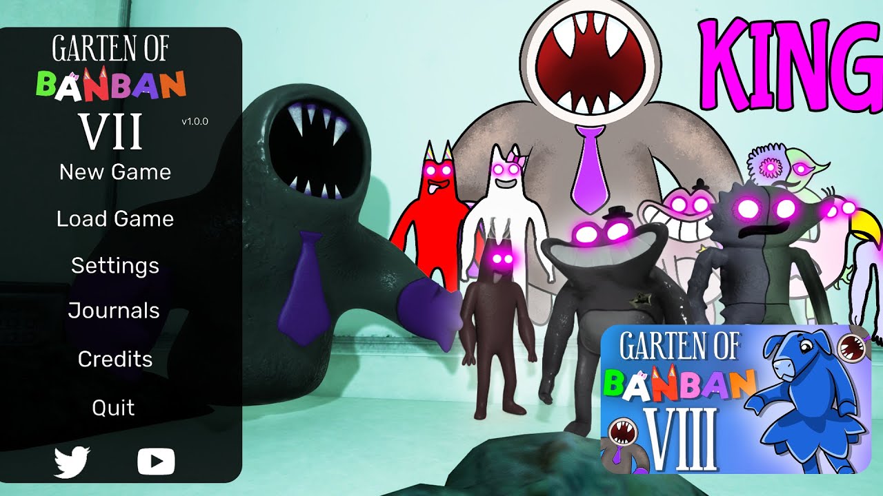 Garten of Banban 7 - Full gameplay! New chapter! part 10 - YouTube