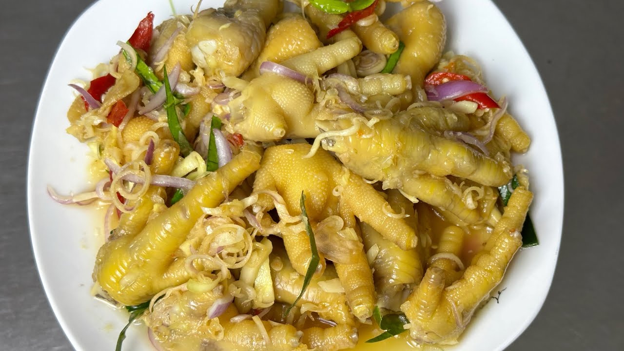 How I Make Chicken Feet Pickle at Home - Special Chicken Feet Pickle ...
