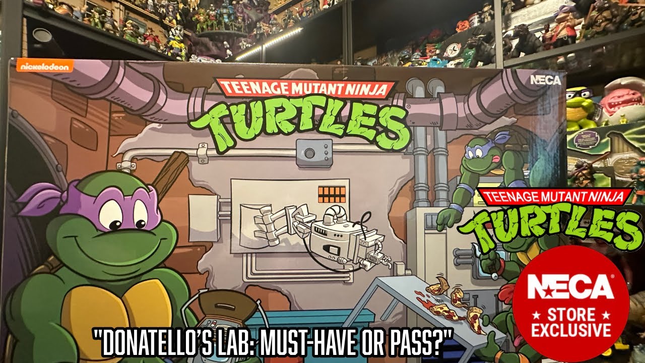 "NECA Store Exclusive Donatello’s Lab – Is It Worth the Hype?" - YouTube