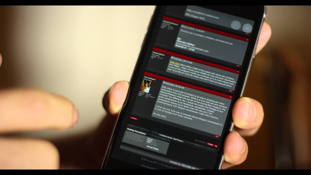 REDUSER RECON APP iOS - YouTube