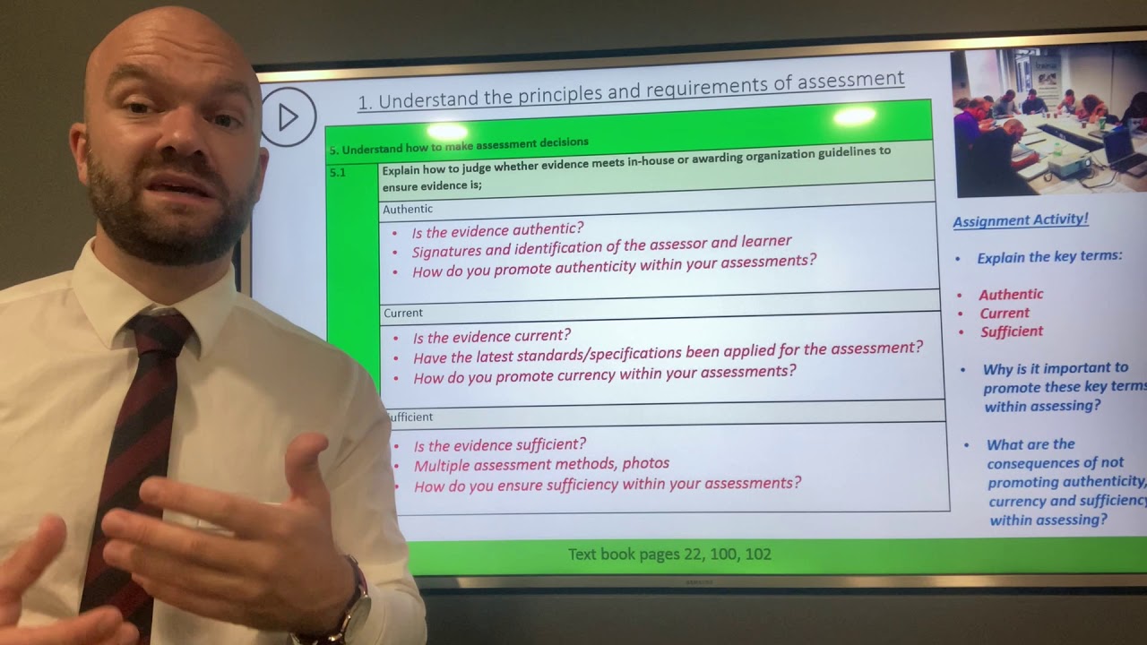 20 How to make assessment decisions - YouTube