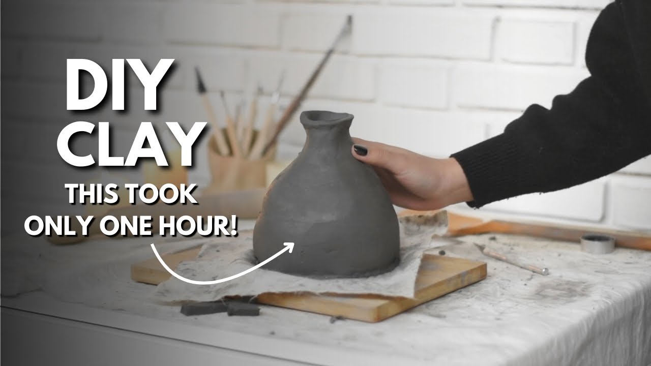 DIY Hand-Built Vase: Made your own Functional vase in an hour. No wheel ...