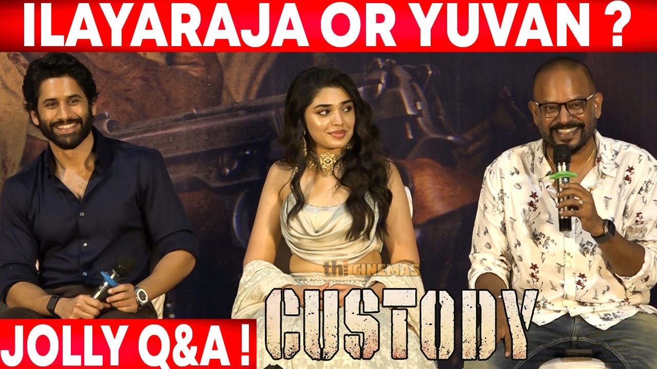 Thalapathy-க்கு Waiting 😏 ! Venkart Prabhu, Naga Chaitanya, Kriti ...