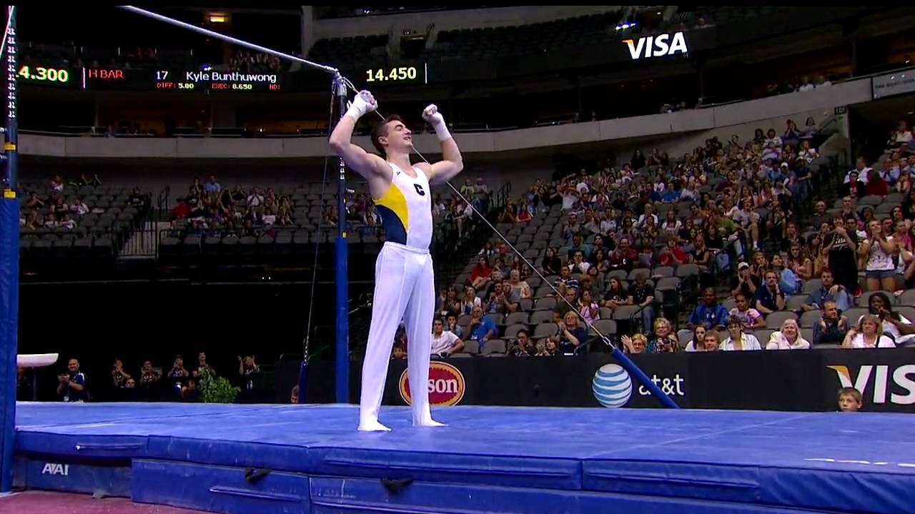Tim McNeill - High Bar - 2009 Visa Championships - Men - Day 2 - YouTube