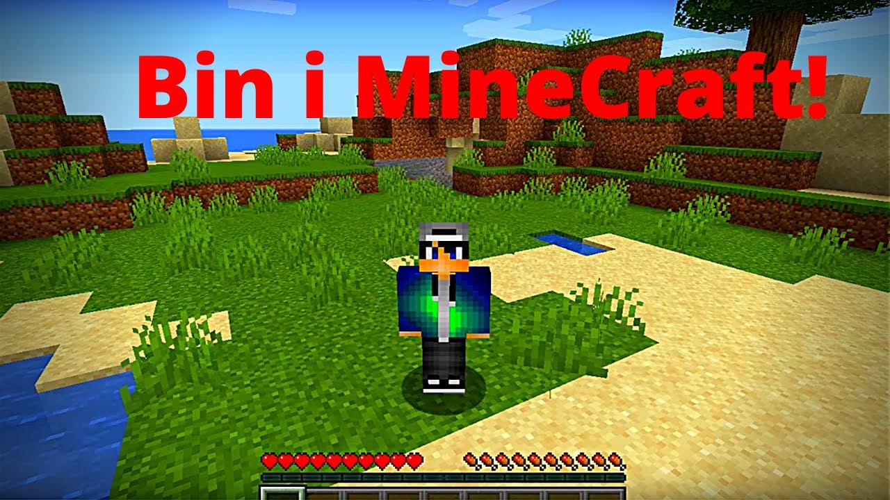 Spelar Minecraft med bin del 1 - YouTube
