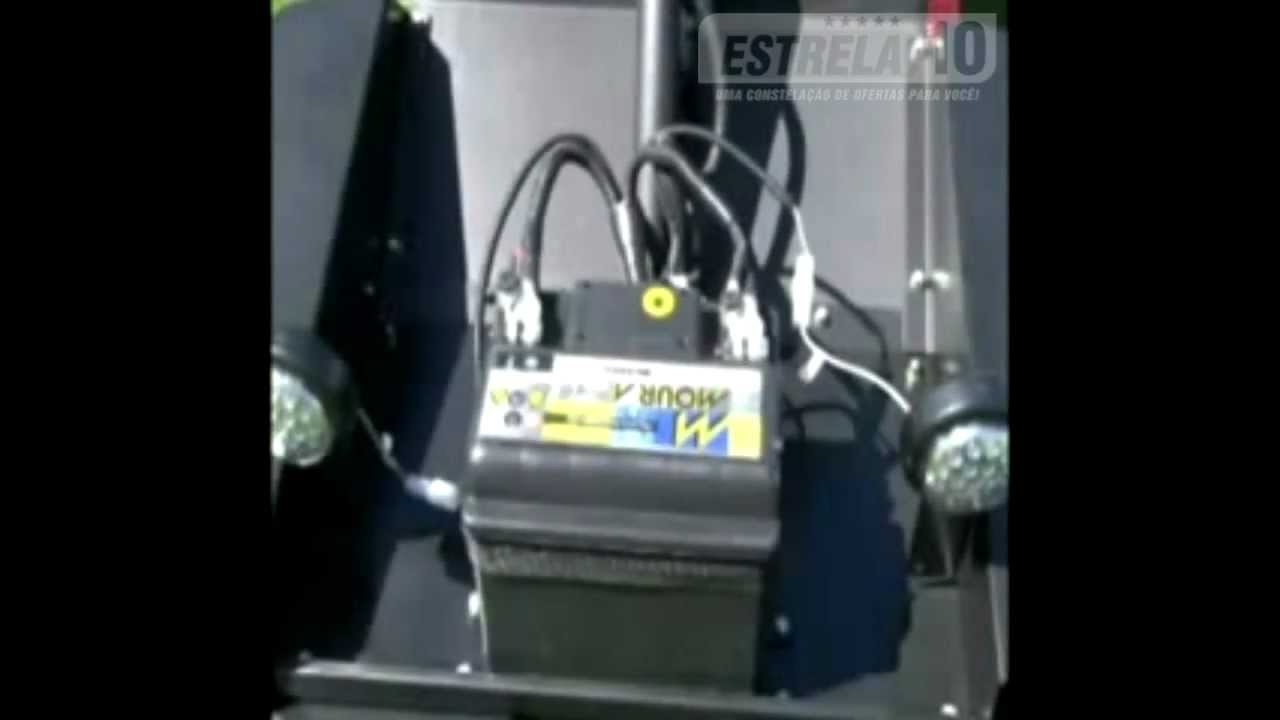 Cortador de Grama Mini Trator Dirigível Drive CD100 Tramontina - YouTube
