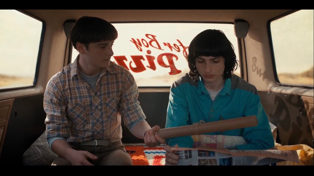Will and Mike car scene | Stranger Things S4 Vol.2 (HD) - YouTube