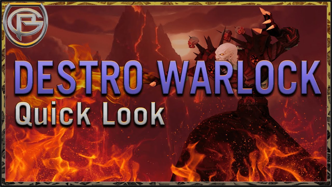 Destro Lock - Shadowlands: Quick Look - YouTube