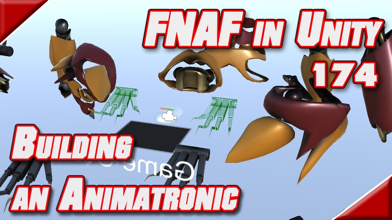 FNAF Animatronic VR Game - 174 - Build Animatronic Mini Game P9 - YouTube