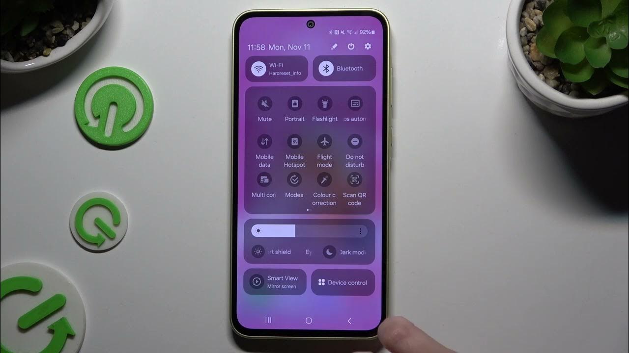 How To Turn On Off Auto Rotate Screen On SAMSUNG Galaxy A35 Display how-to-turn-on-off-auto-rotate-screen-on-samsung-galaxy-a35-display