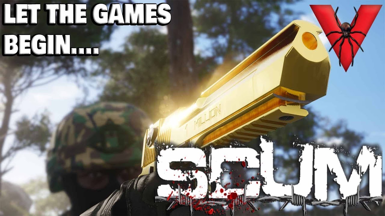 SCUM PC GAME PLAY - LET THE GAMES BEGIN... - YouTube