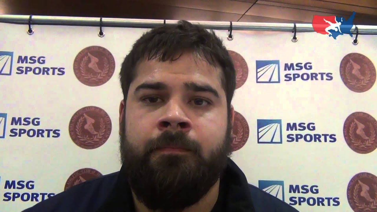 Robbie Smith wins 120 KG Greco-Roman at NYAC International - YouTube