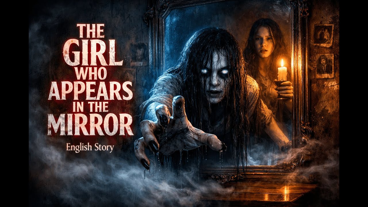 The Girl Who Appears in the Mirror | Horror English Story | Learn ...
