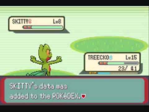 Shiny Skitty In Emerald - YouTube