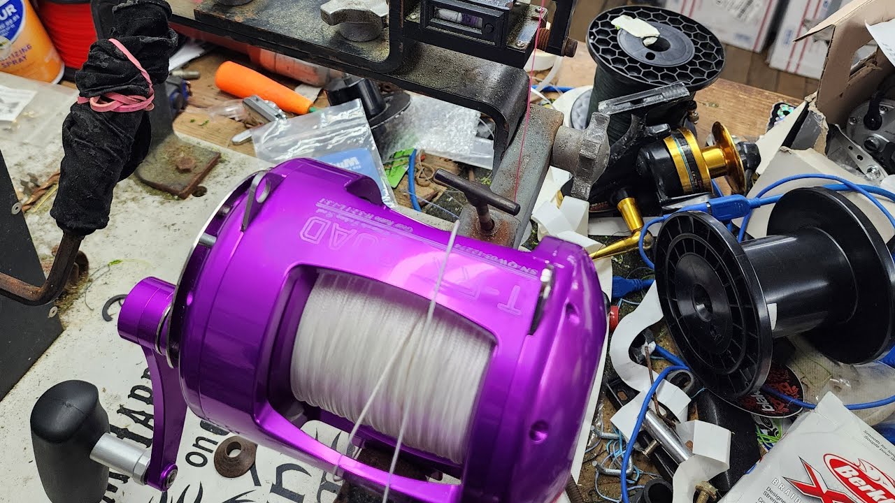 Damaged Tackle Unboxing Spooling and More - YouTube