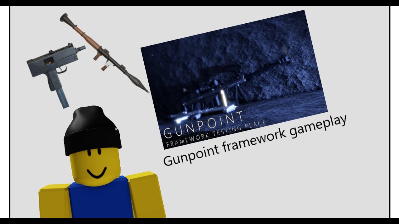Gunpoint framework testing place | Gameplay | MarwhalRBX - YouTube