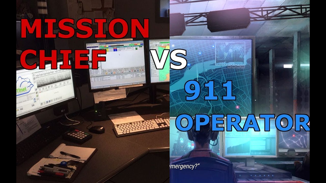 911 Operator Vs. Mission Chief - YouTube