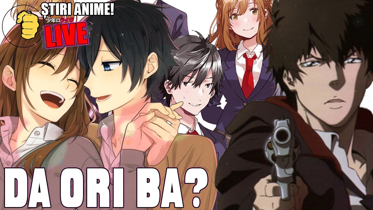 Azi la SRL CELE MAI NOI STIRI ANIME! Psycho-Pass, Horimiya, Sand Land ...