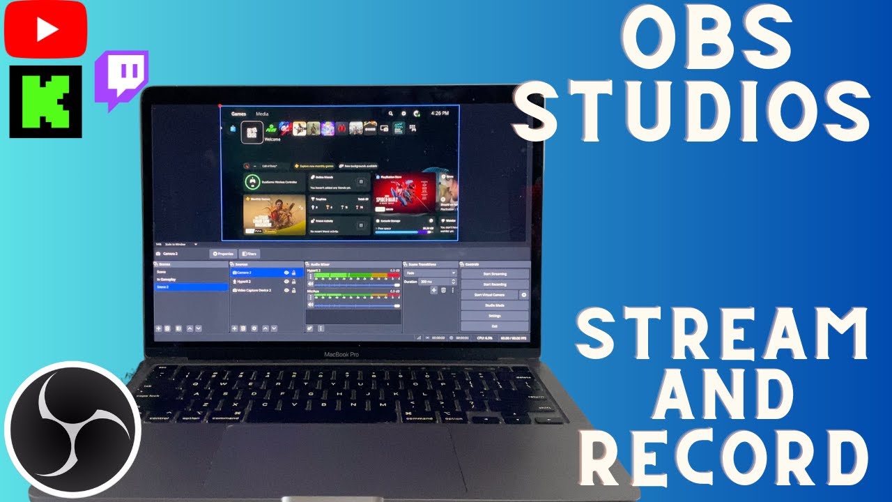 How To Setup OBS Streaming With A Gaming Capture Card For PS5 ...