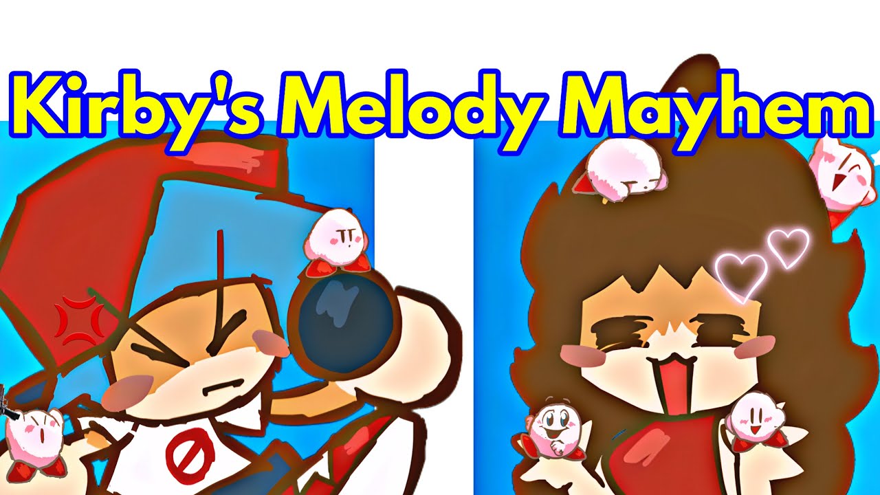 Friday Night Funkin' Vs Kirby's Melody Mayhem | Kirby (FNF Mod/Hard ...