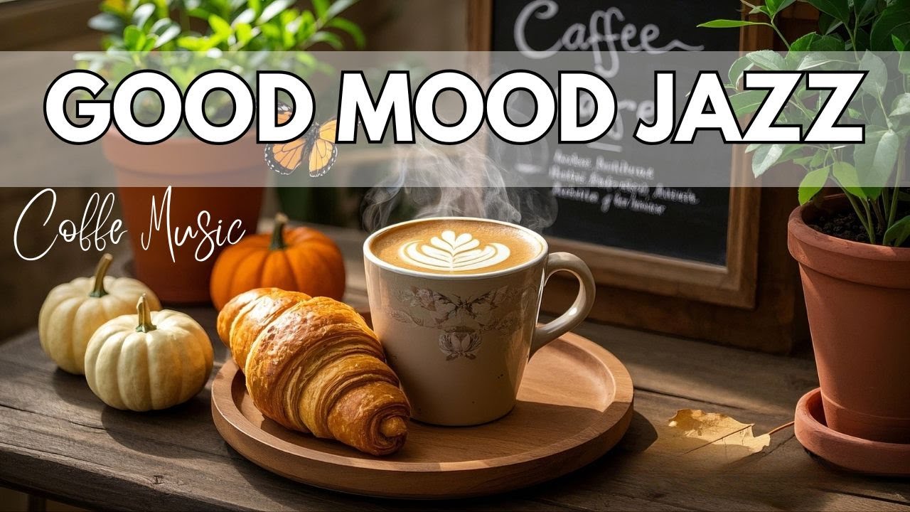 Morning Coffee Jazz Ambience - Soft Piano & Saxophone in a Cozy Café ...