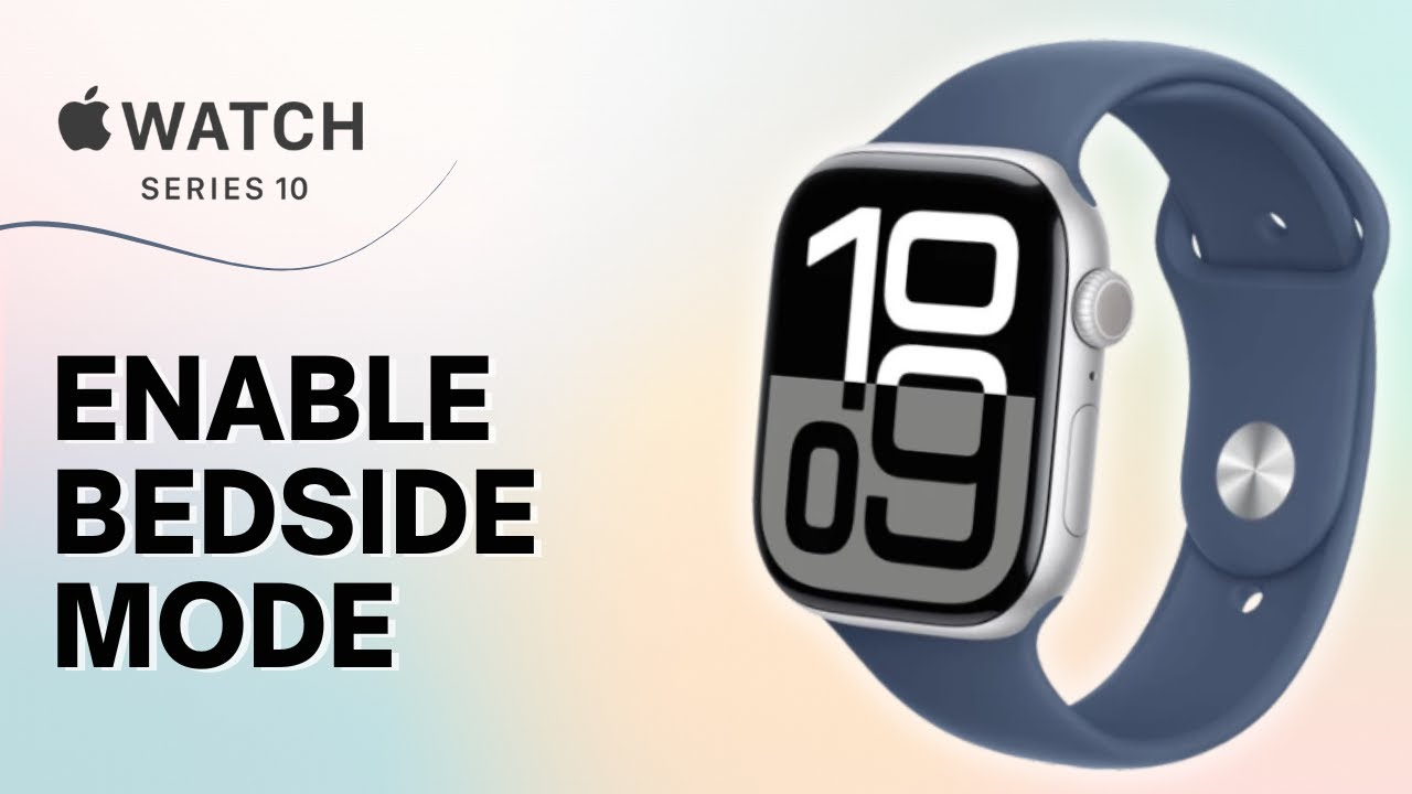 How to Enable/Disable Bedside Mode on Apple Watch Series 10 - YouTube
