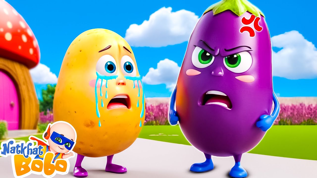 Aloo Kachaloo + Aloo Kachaloo Aur Chalak Bandar | Hindi Rhymes For Kids ...