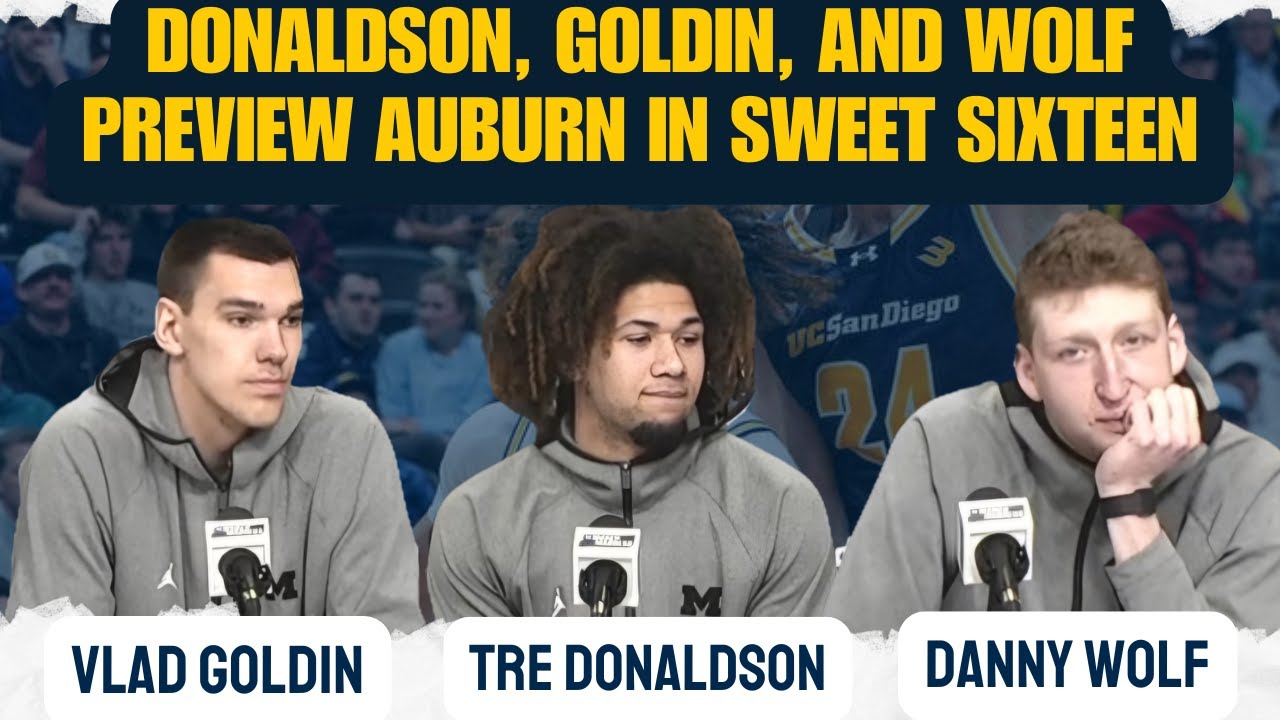 NCAA Tournament press conference: Donaldson, Goldin, Wolf preview ...