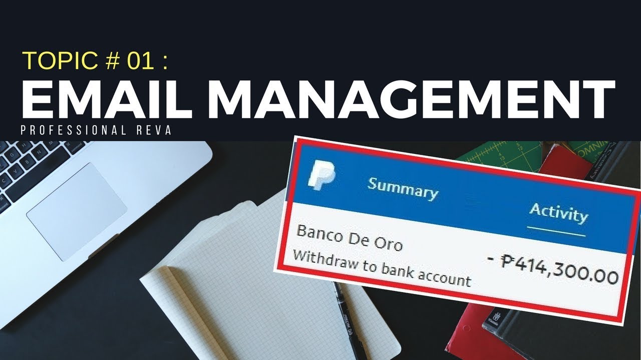 #1 EMAIL MANAGEMENT - BECOMING A VIRTUAL ASSISTANT - YouTube