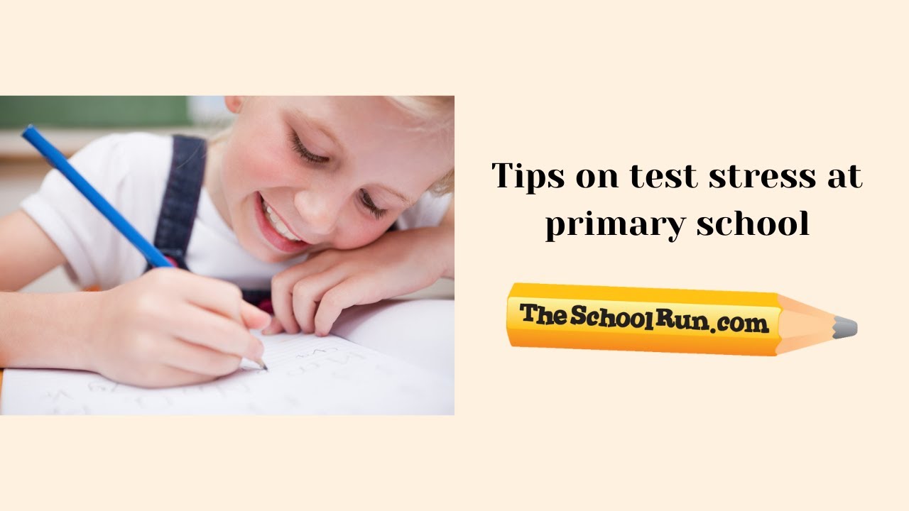 Tips on test stress at primary school - YouTube