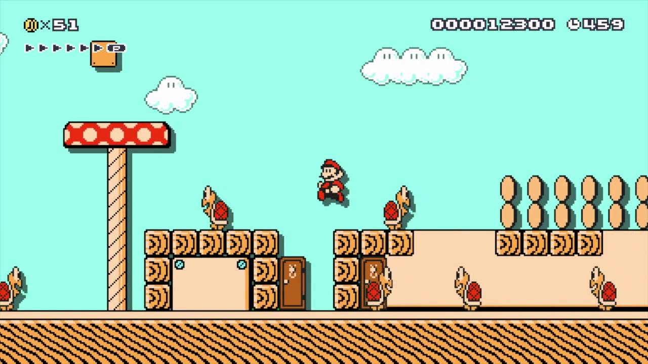 Super Mario Maker - Super Mario Land 2 Level - ML2: Tree Zone Special ...