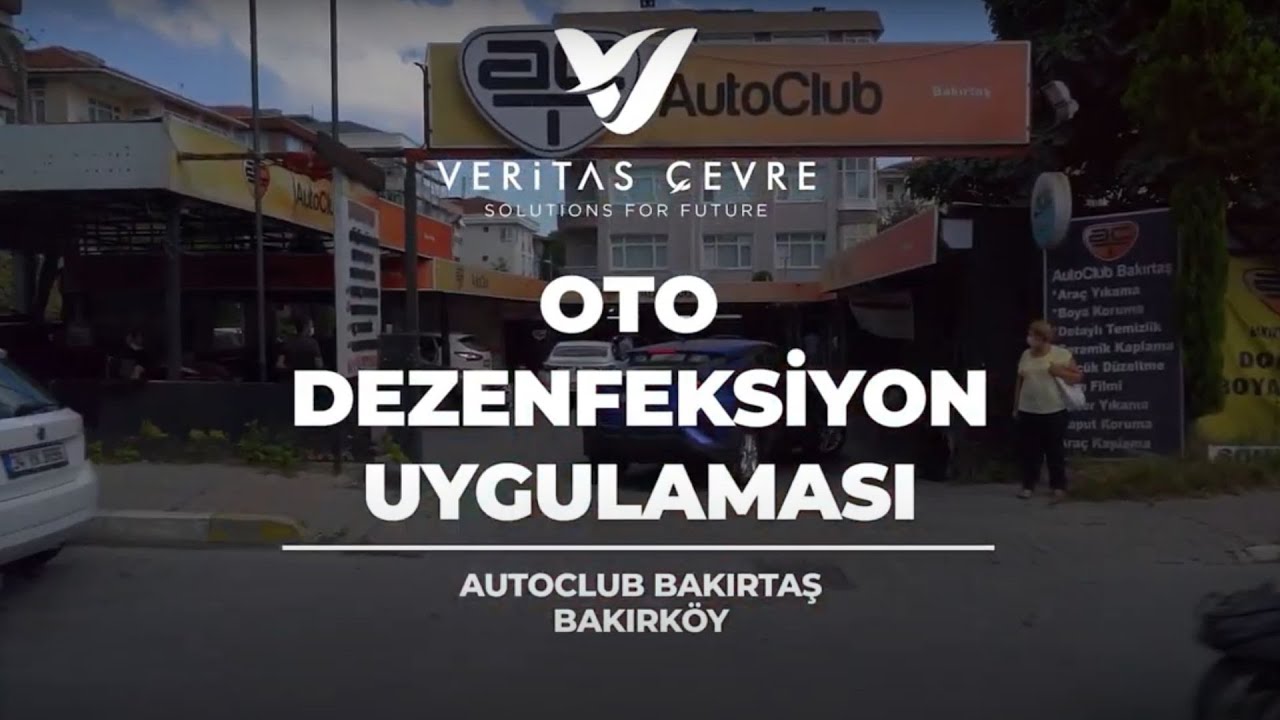 Veritas Çevre ile Araç Sterilizasyonu #veritascevre - YouTube