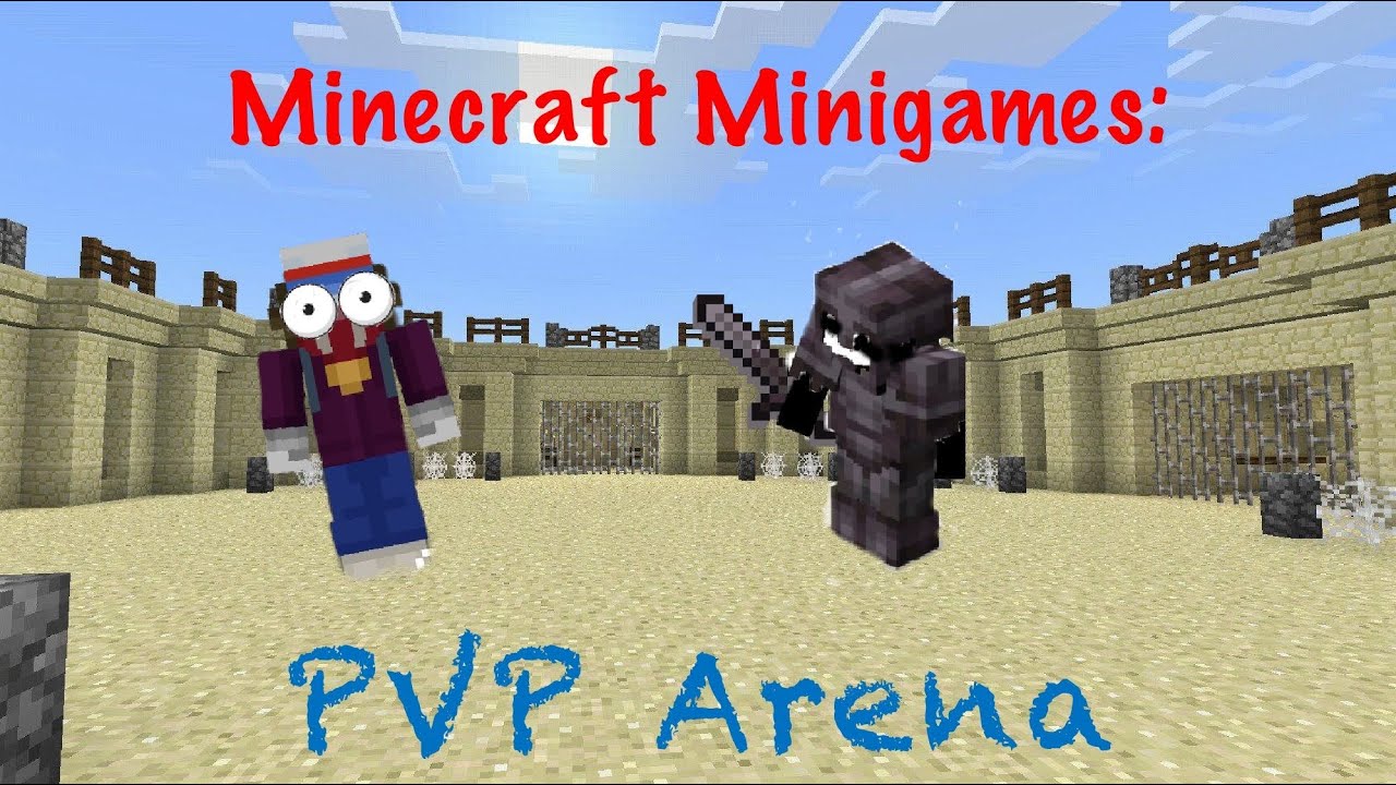Minecraft Minigames: PvP Arena! - YouTube