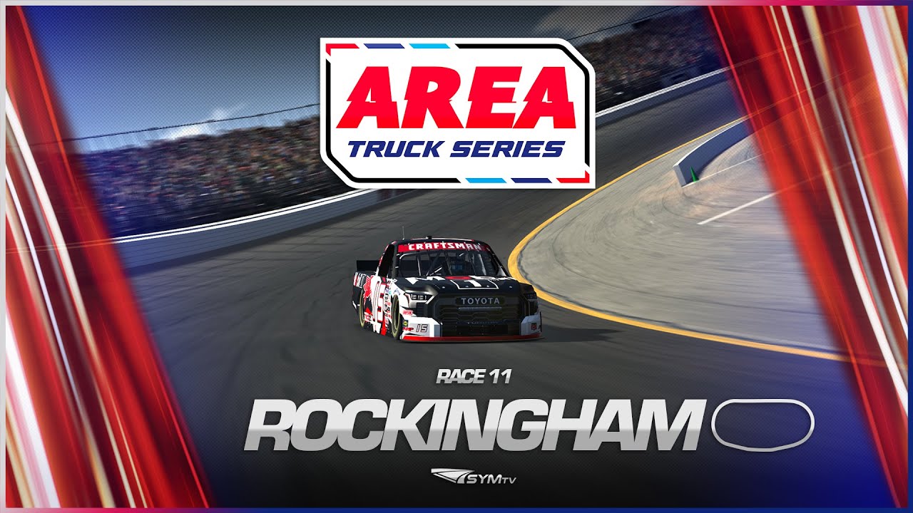 iRacing - AREA Truck Series S6 | Race 11 - Rockingham - YouTube